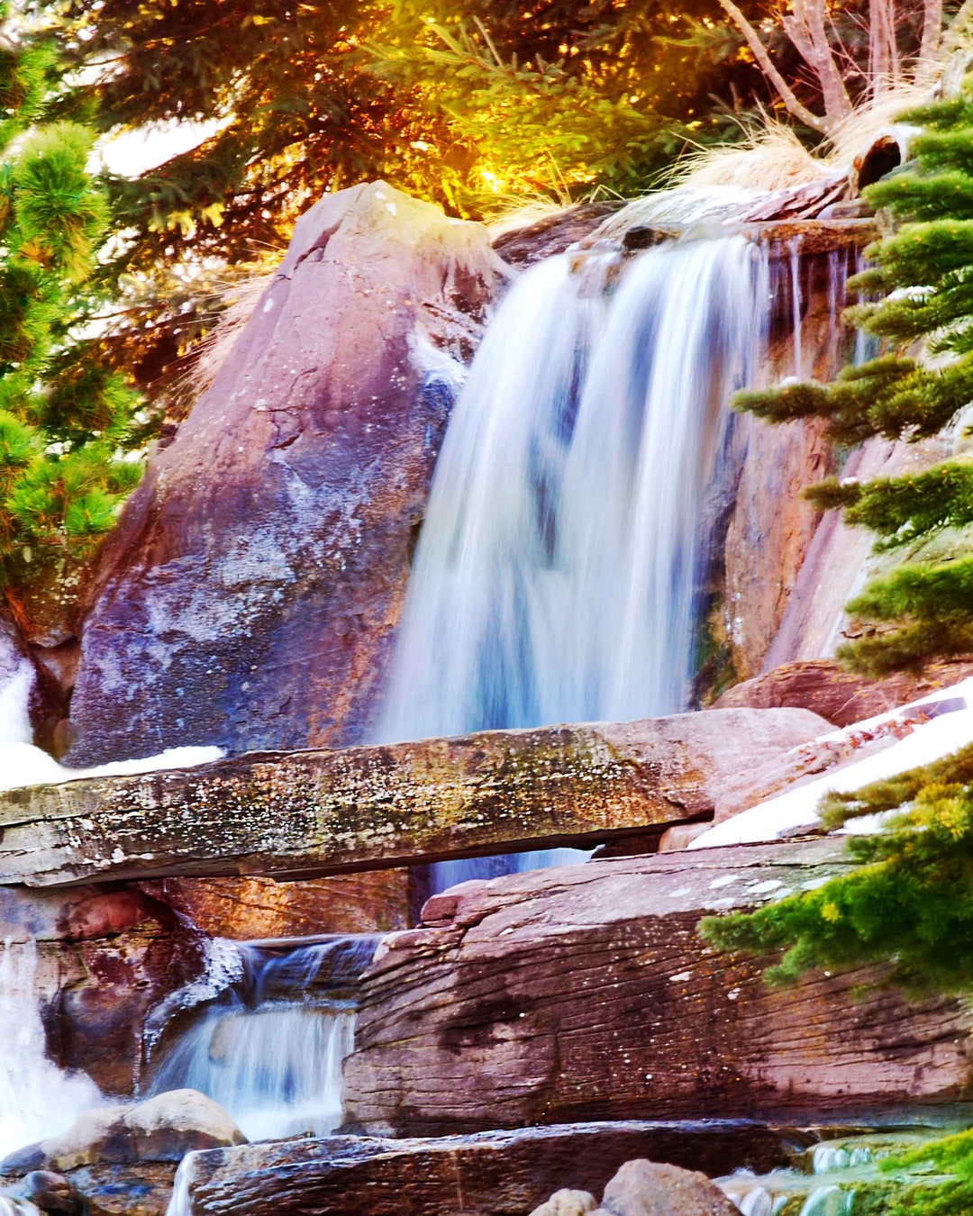 Waterfall Print, Waterfall Photo, Waterfall Photography, Photo Print ...