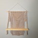 Macrame Wall Shelf, Macrame Display Shelf, Floating Shelf, Bohemian ...