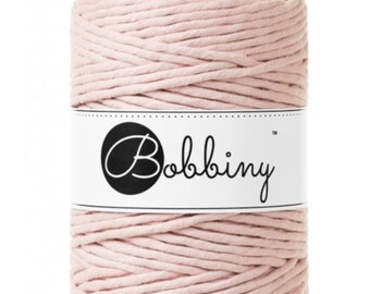 5MM Natural Single Strand/macrame Cord/ Bobbiny Macrame Cord/soft ...