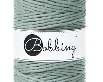 5MM Natural Single Strand/macrame Cord/ Bobbiny Macrame Cord/soft ...