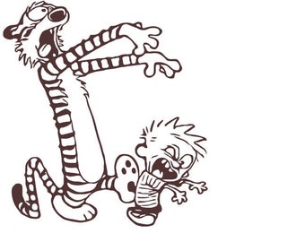 Calvin Hobbes Svg for Cricut - Etsy