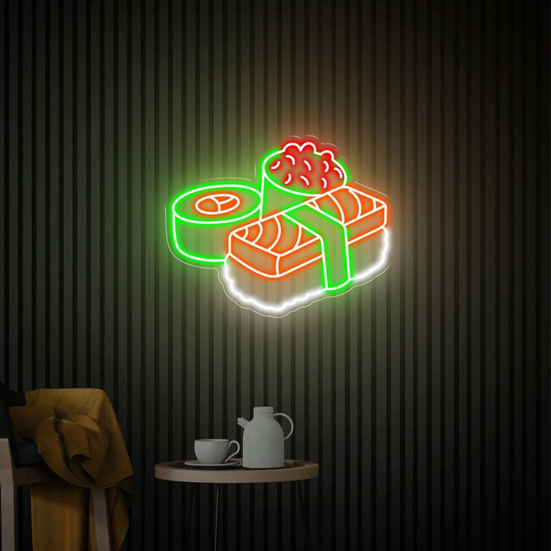 Sushi Neon Sign - Etsy
