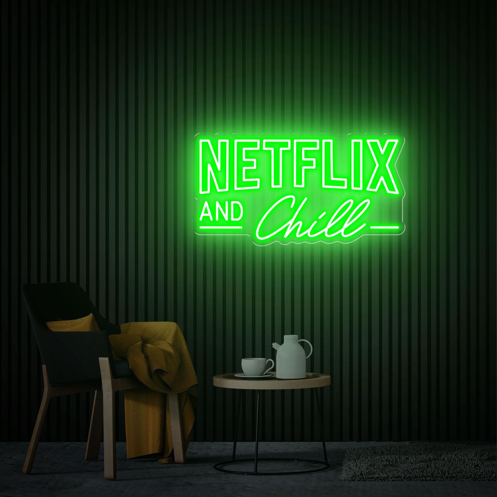 Netflix and Chill Neon Sign, Netflix Gift, Custom Neon Sign, Movie Room ...