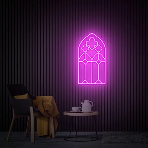 Gothic Neon Sign, Goth Decor Sign, Goth Wall Art Sign, Custom Neon Sign ...