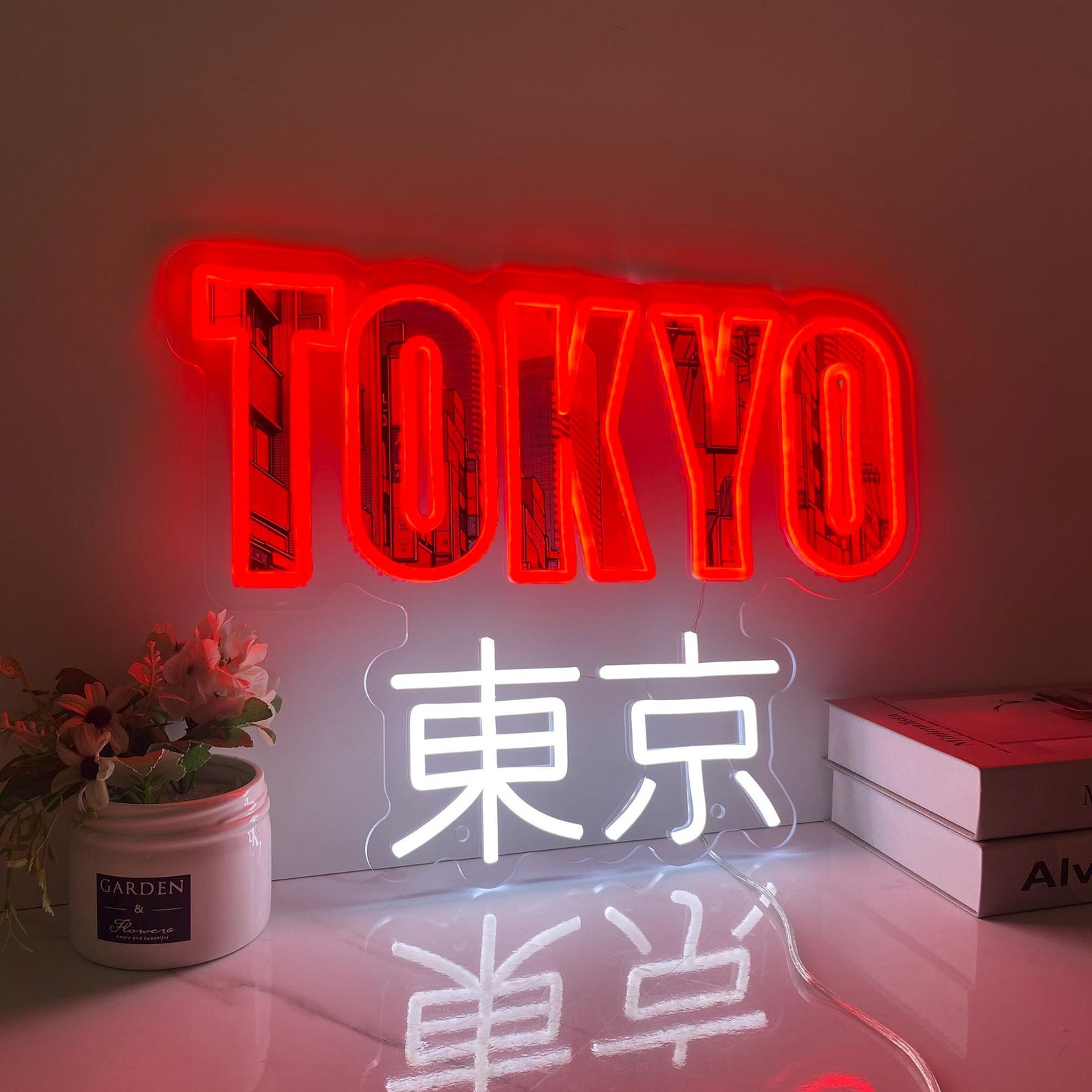 Tokyo Neon Sign UV Print Acrylic Art, Tokyo Wall Decor, Custom Japanese ...