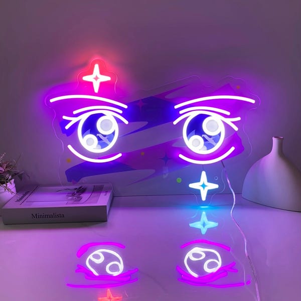 Anime Neon Sign - Etsy