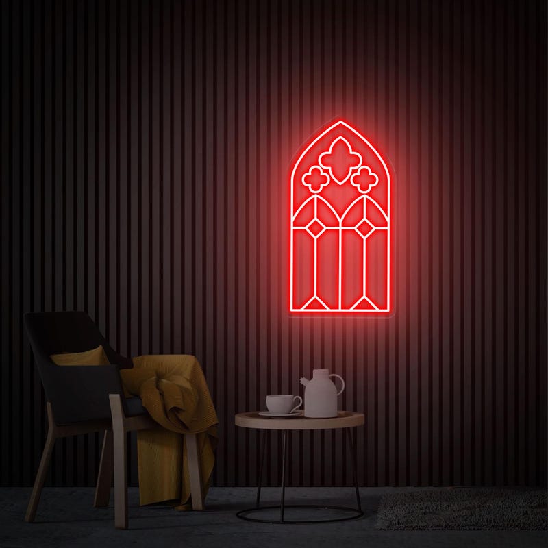 Goth Bathroom Neon Sign - Etsy