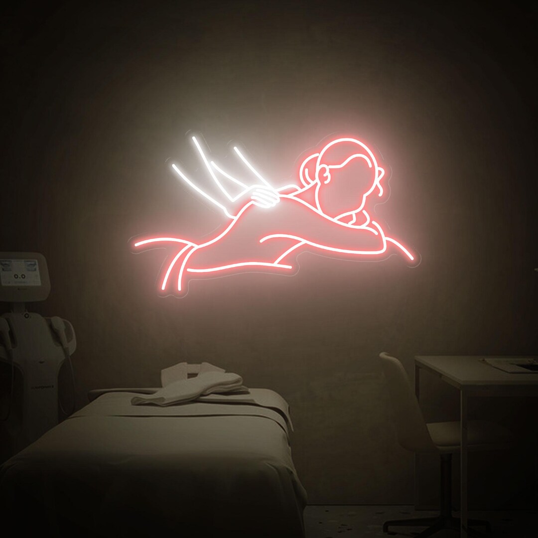 Massage Neon Sign, Spa Neon Light Sign, Beauty Salon Shop Led Light ...