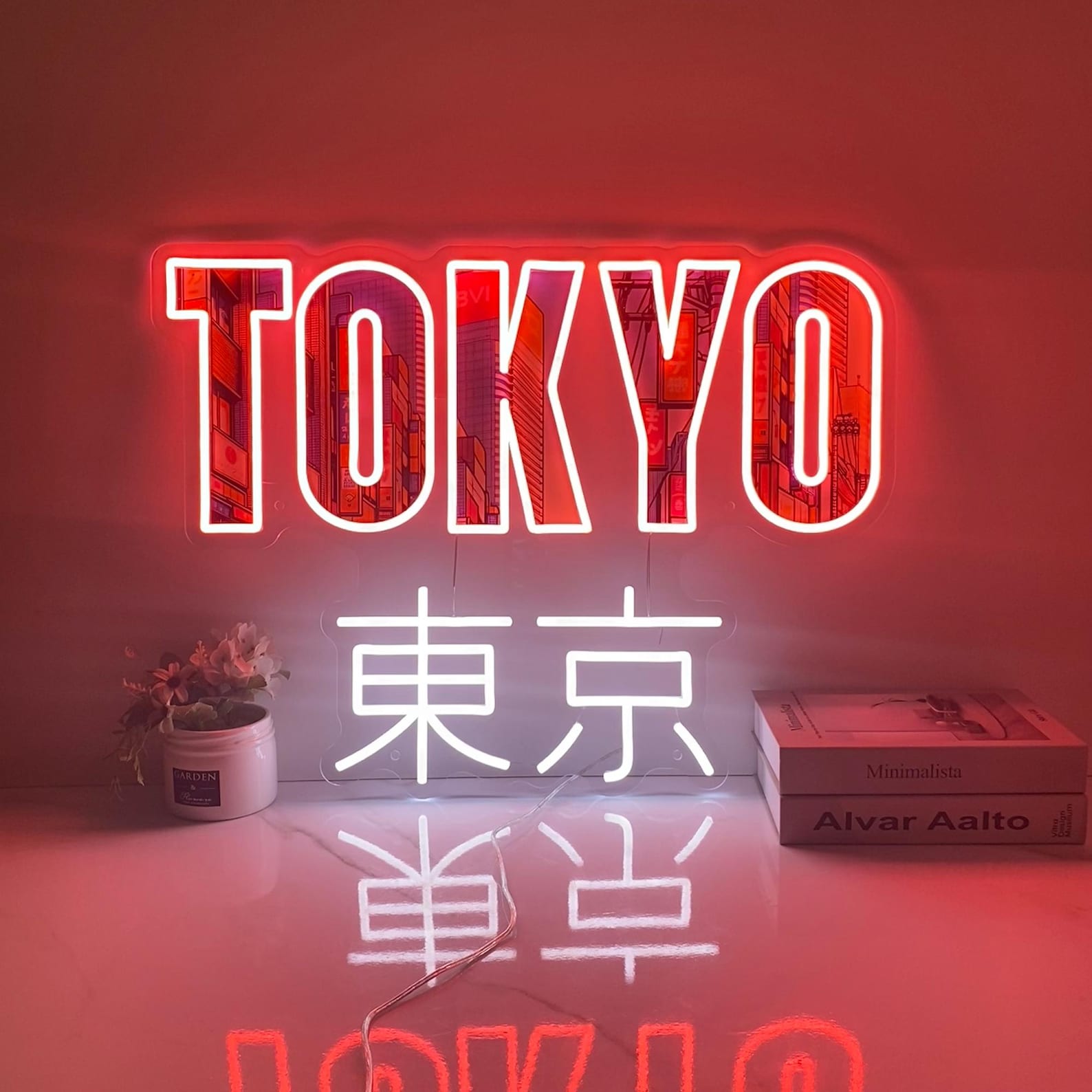 Tokyo Neon Sign UV Print Acrylic Art, Tokyo Wall Decor, Custom Japanese ...