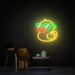 Rubber Duck Neon Sign, Rubber Duck Decor, Custom Duck Neon Sign, Cute ...