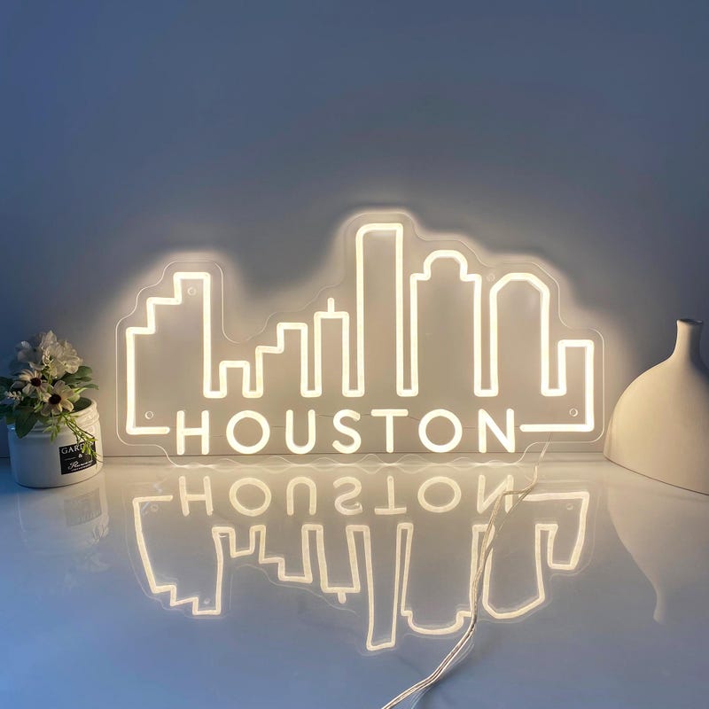 Houston Skyline - Etsy
