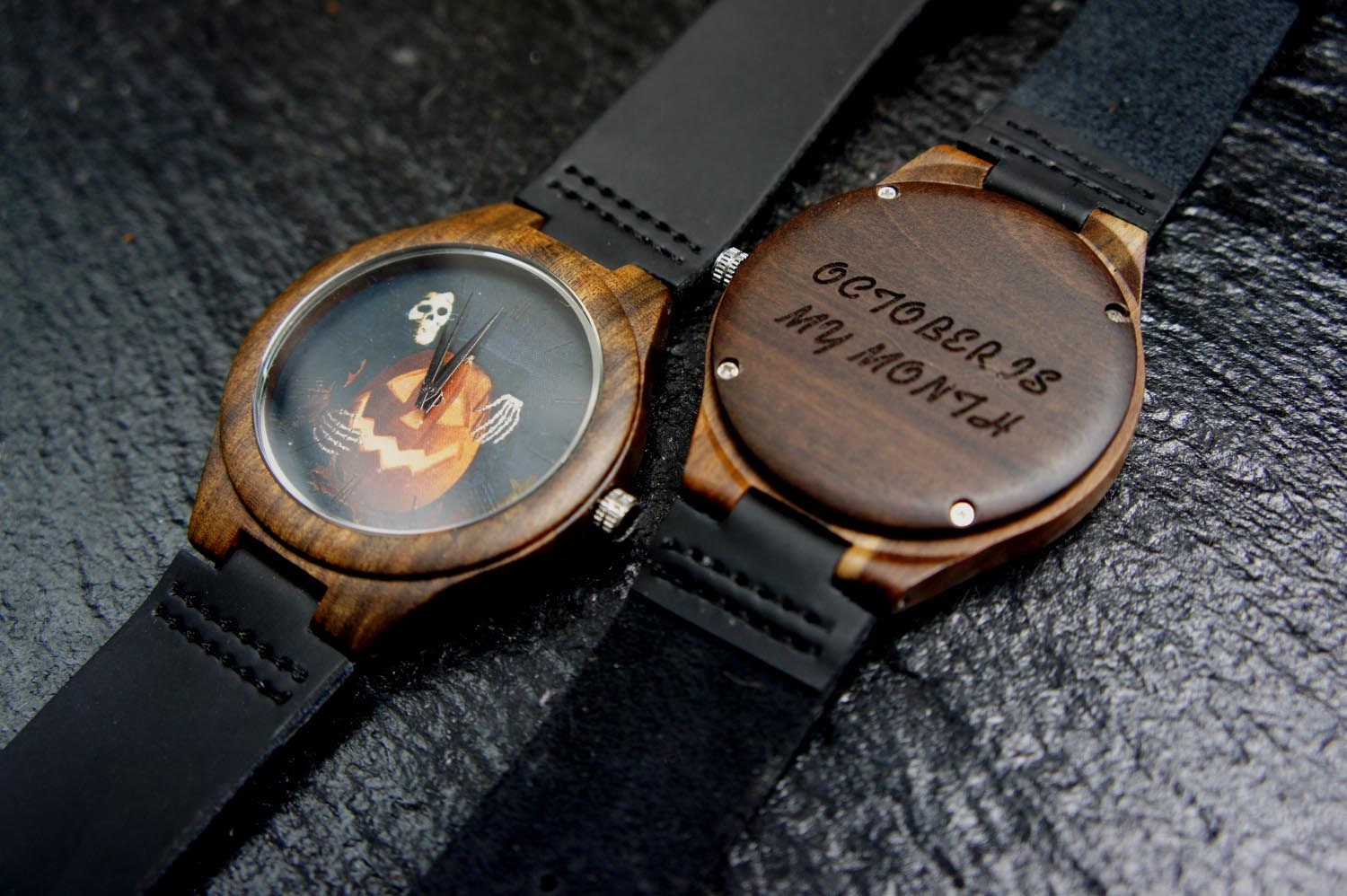 Wolf Lover Watch Werewolf Watch Unisex Watch Walnut Wooden - Etsy