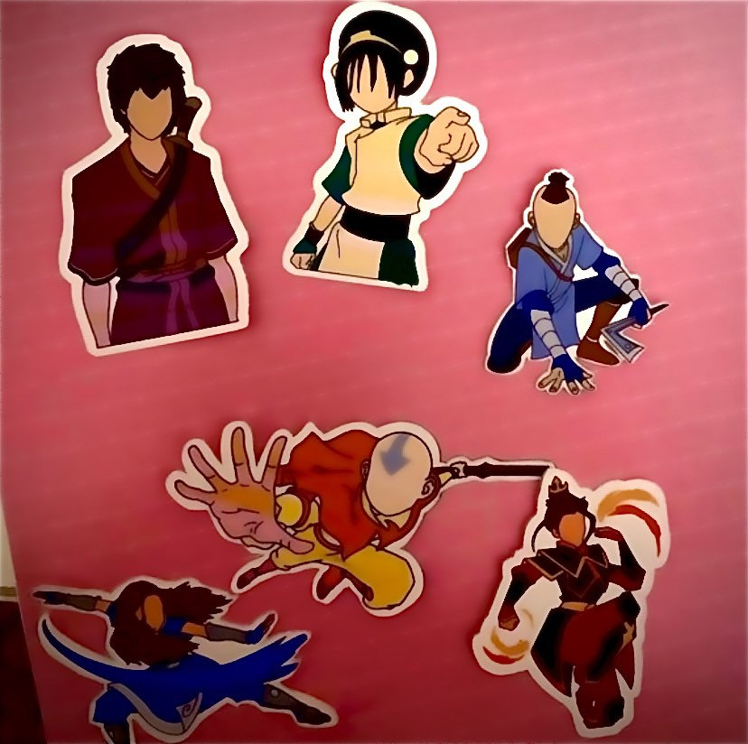 Avatar the last Airbender stickers | Etsy