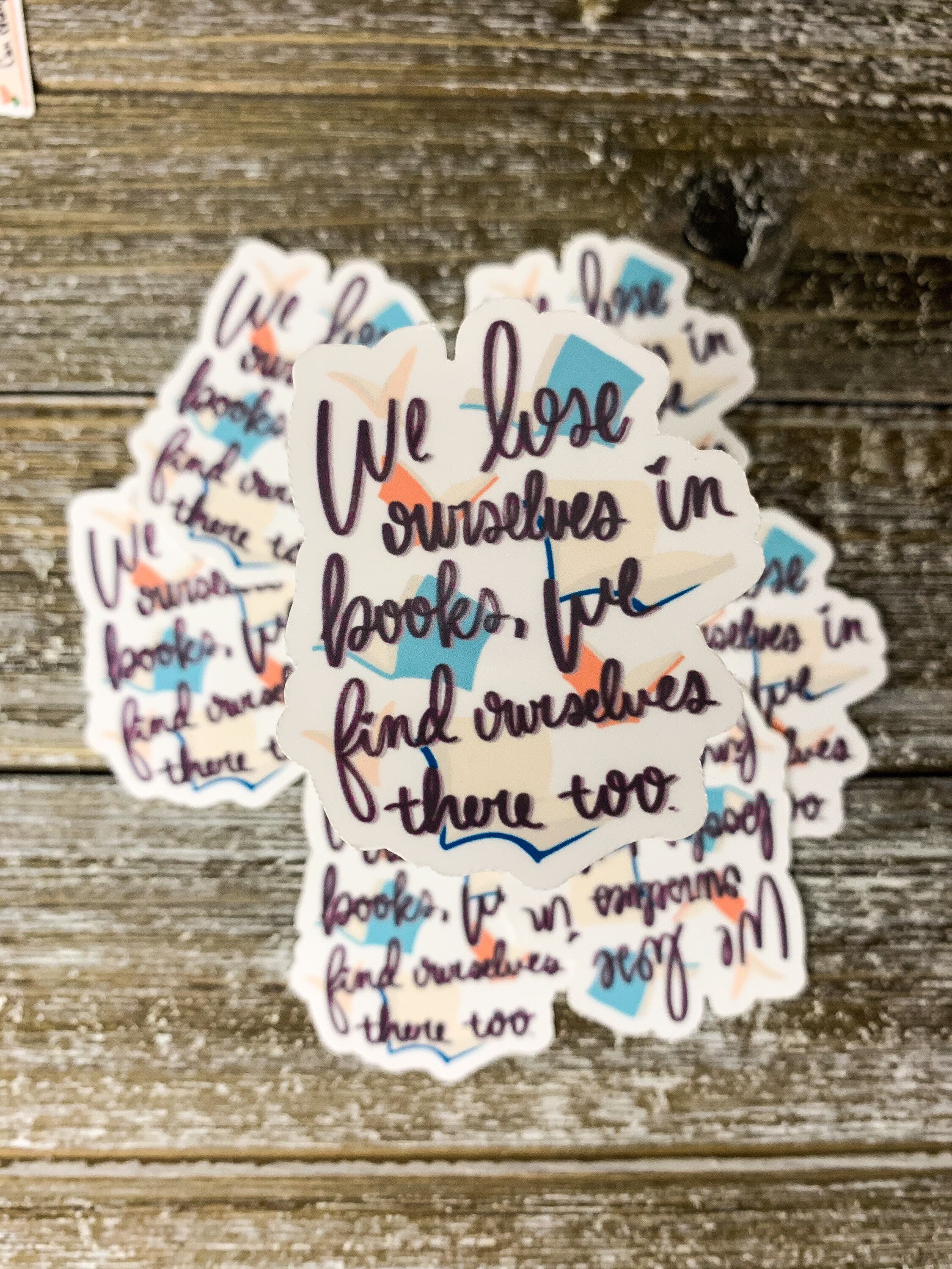 Book Dream Sticker Laptop Decals Water Bottle Sticker Book | Etsy