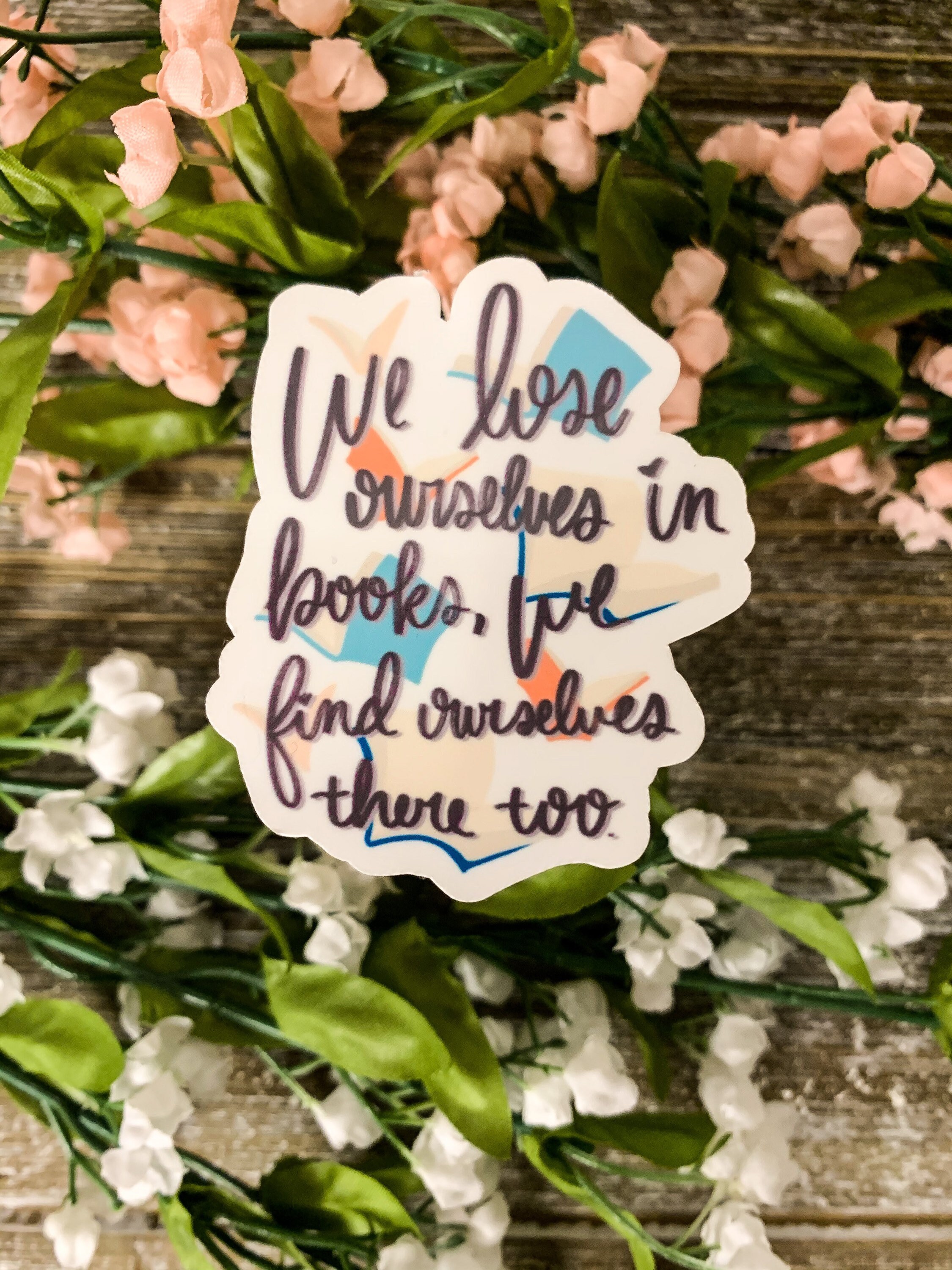 Book Dream Sticker Laptop Decals Water Bottle Sticker Book | Etsy