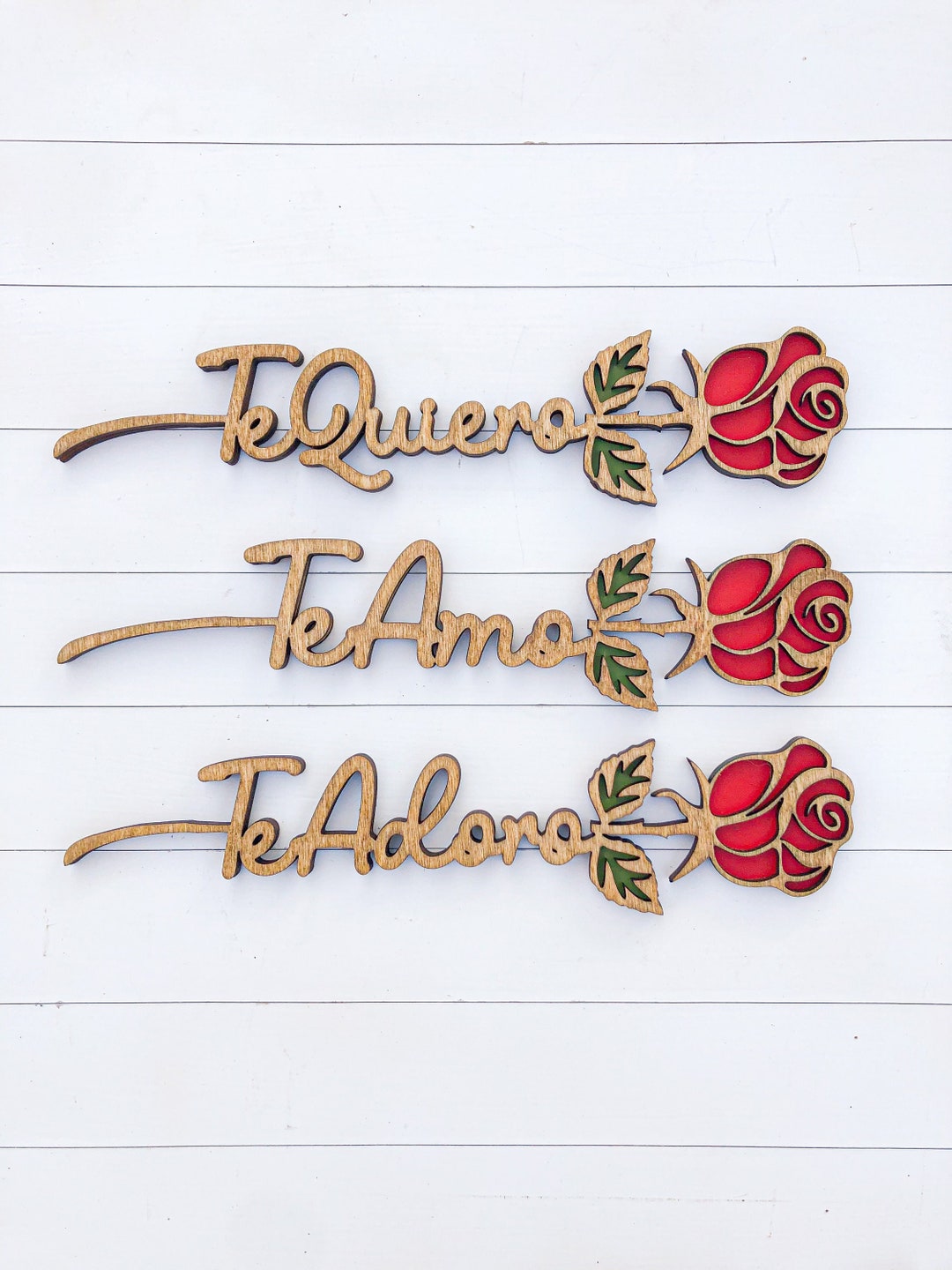 Valentine's Day Gift, Mother's Day Gift, Anniversary Gift, Te Quiero ...