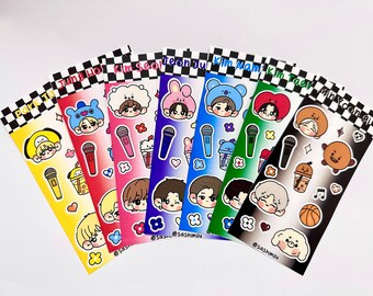 BTS Members SVG PNG Jpg Pdf Heart Sticker Logo Decal - Etsy