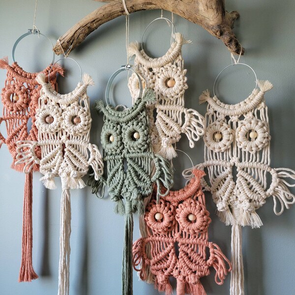 Macrame Owl - Etsy