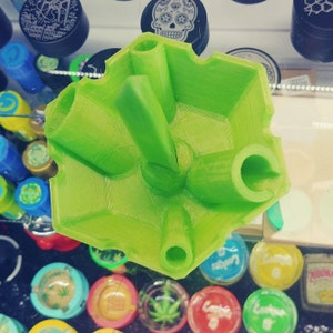 3D Printed All in 1 Ash Tray With Collapsible Glass Cleaning Debowler ...