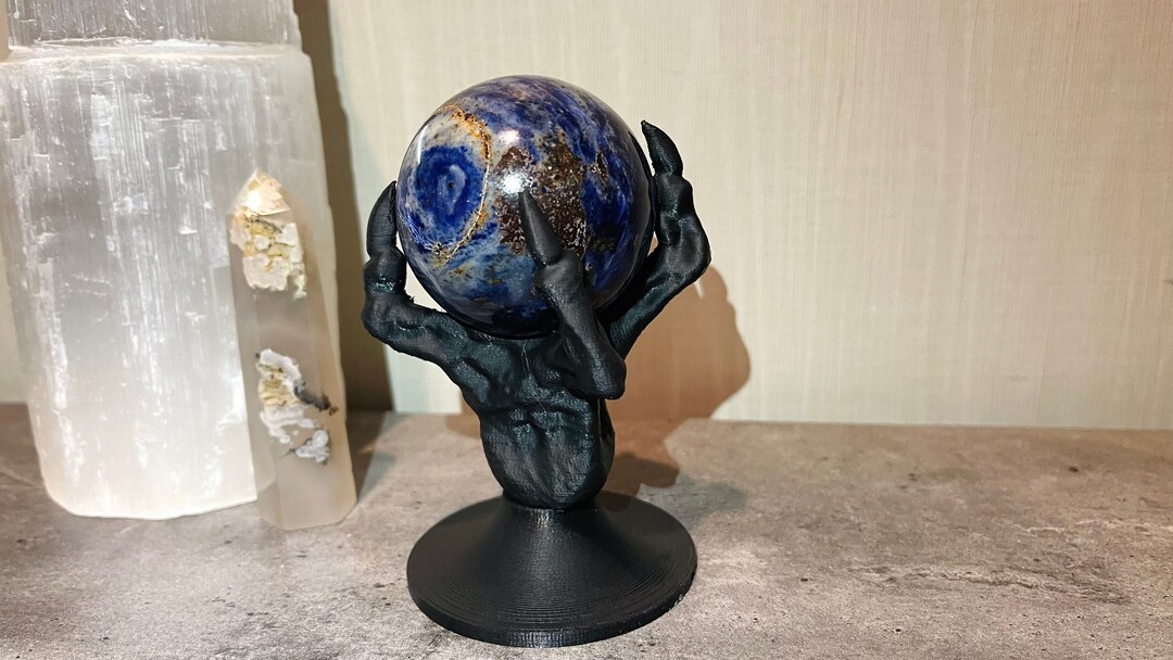 Claw Crystal Sphere Stand | Gothic Home Decor | Crystal Sphere Stands ...