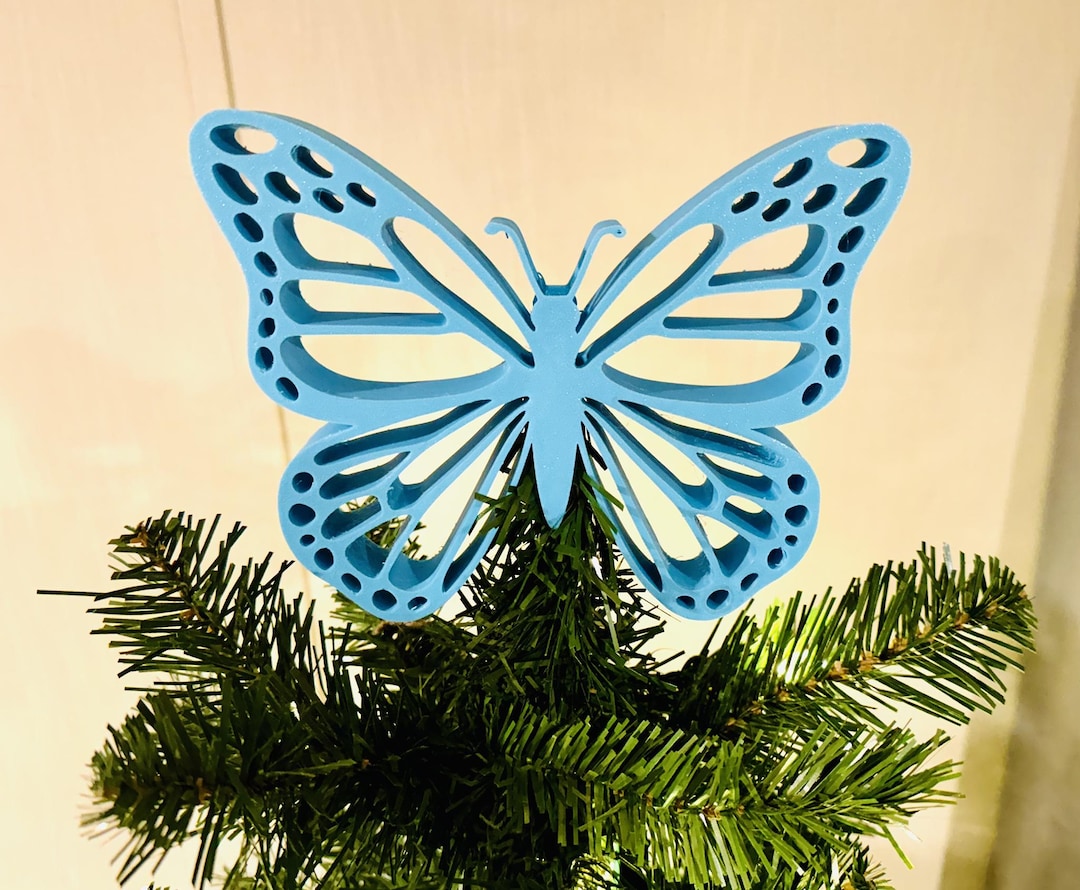 Butterfly Easter Tree Topper - Multiple Sizes and Colors - Etsy