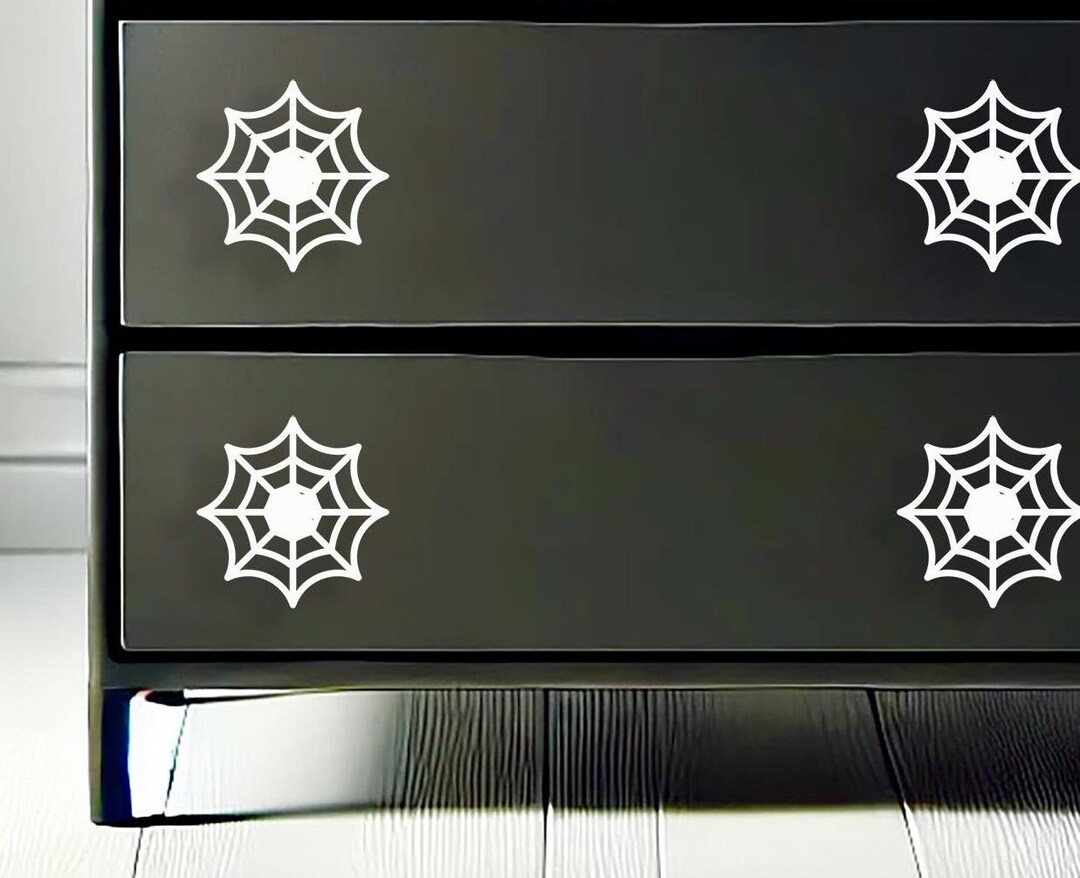 Spiderweb Drawer Knobs / Cabinet Pulls- Gothic Drawer Knobs- Multiple ...