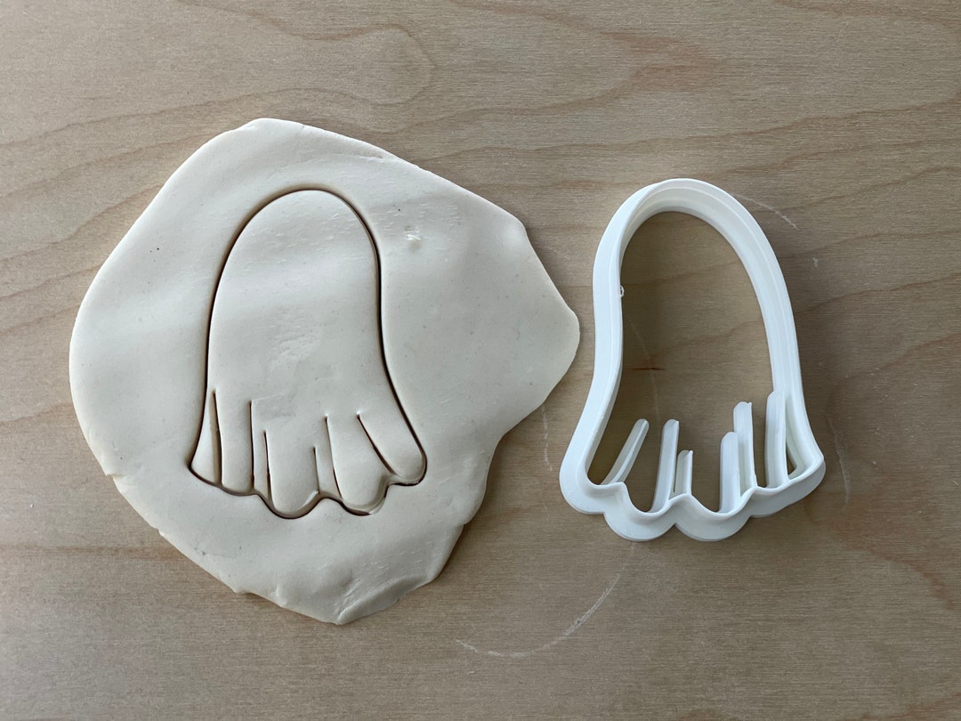 Ghost Cookie Cutter | Ghost Clay Fondant Cutter | Halloween Creepy ...
