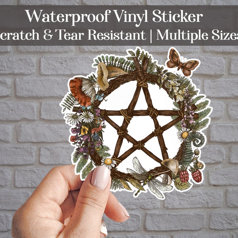 Wiccan Decal - Etsy