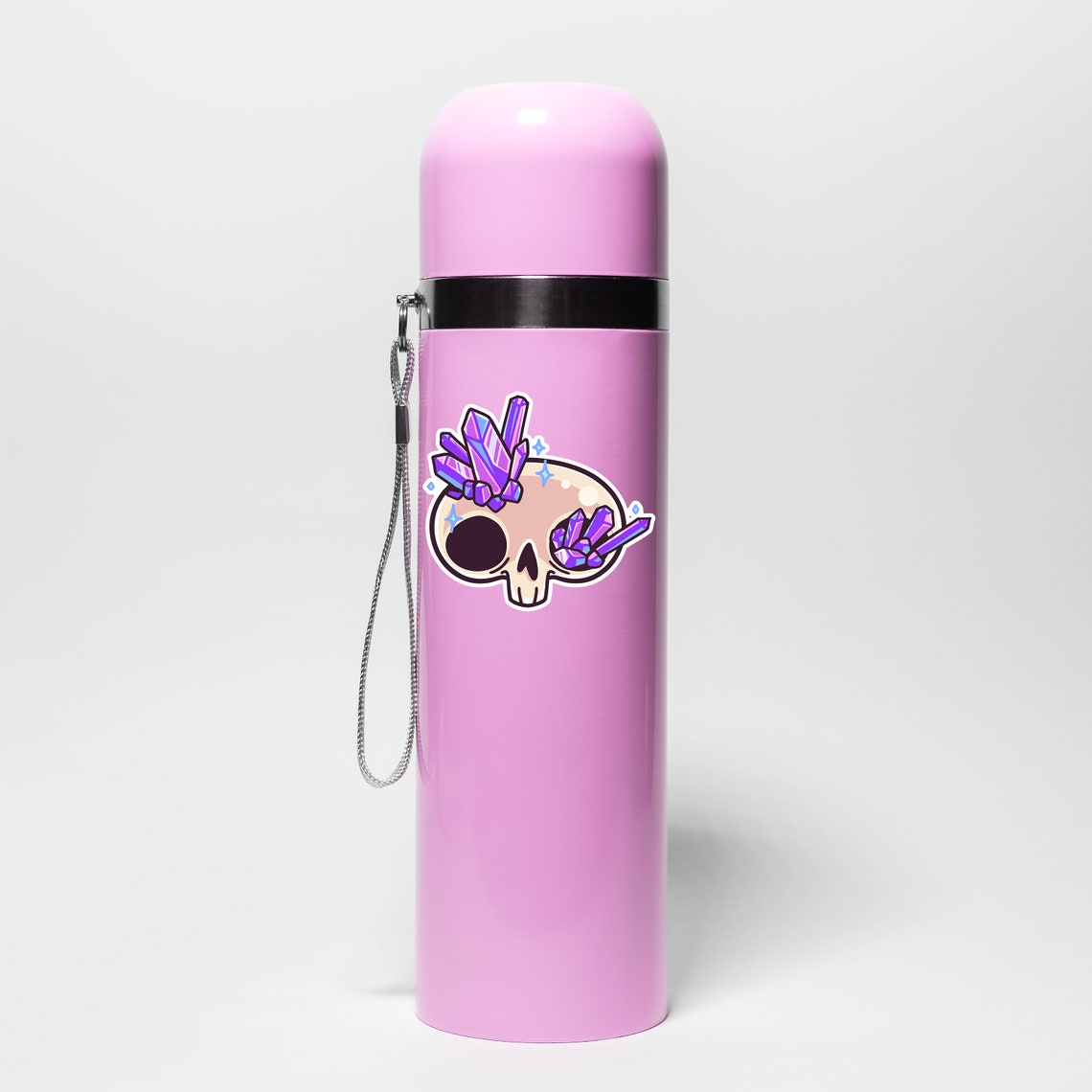 Crystal Skull Waterproof Vinyl Sticker Laptop Decals Car | Etsy