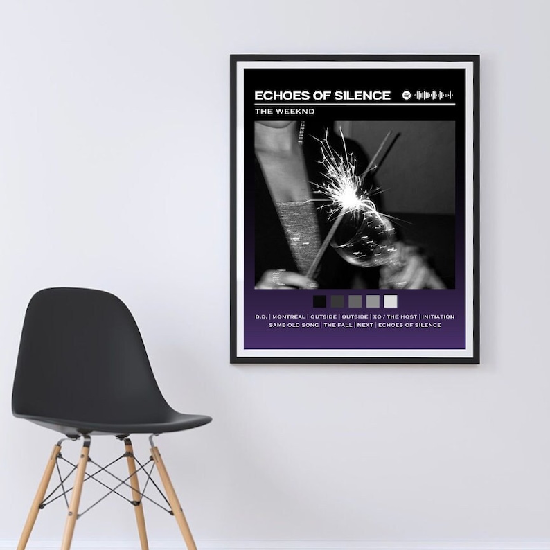 The Weeknd Custom Album Prints of the Trilogy, Kissland, Beauty Behind ...
