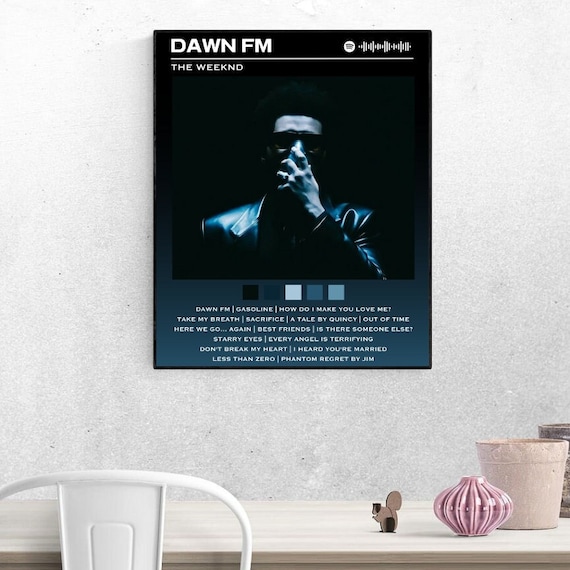 The Weeknd Album Cover Template