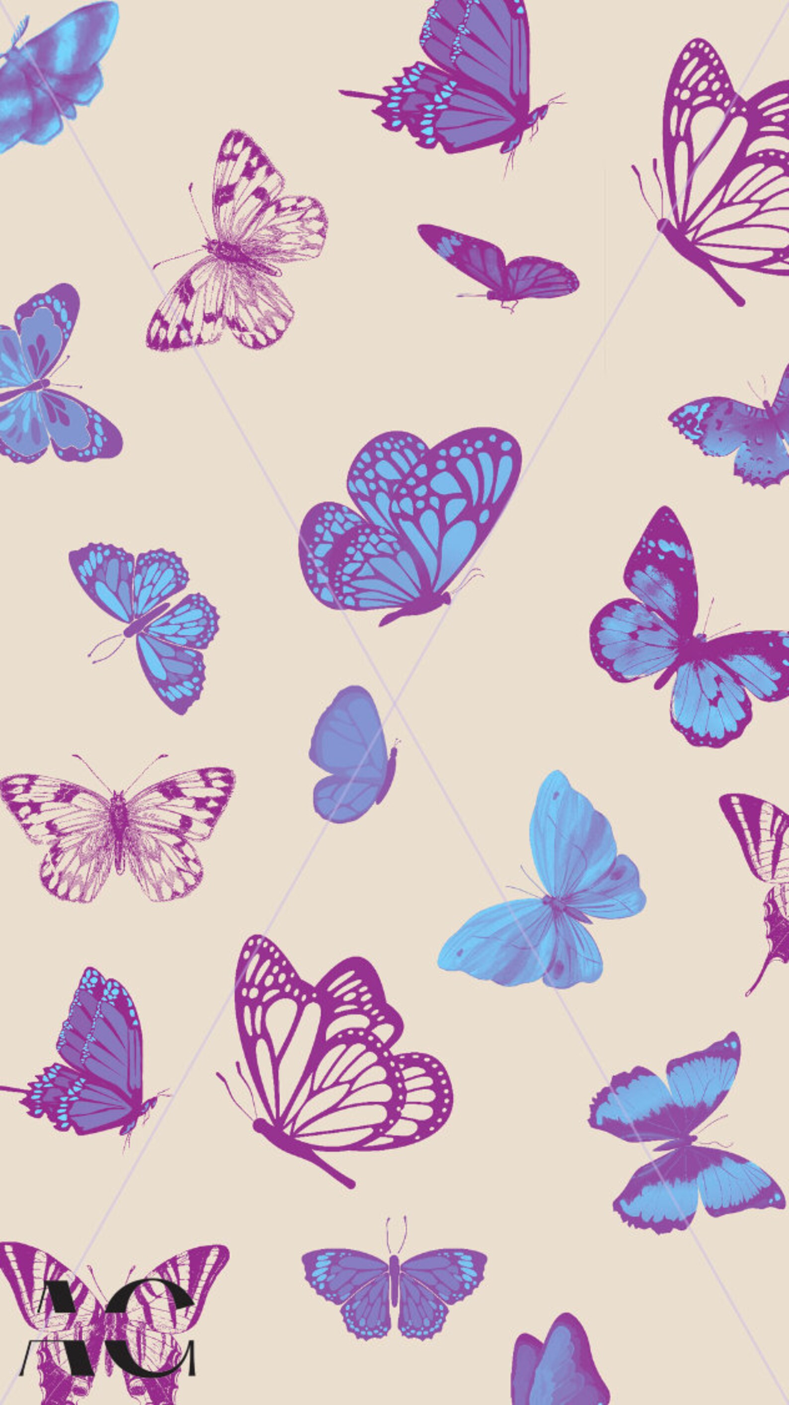 Butterfly Collection Phone Wallpapers (set of 3) - Etsy