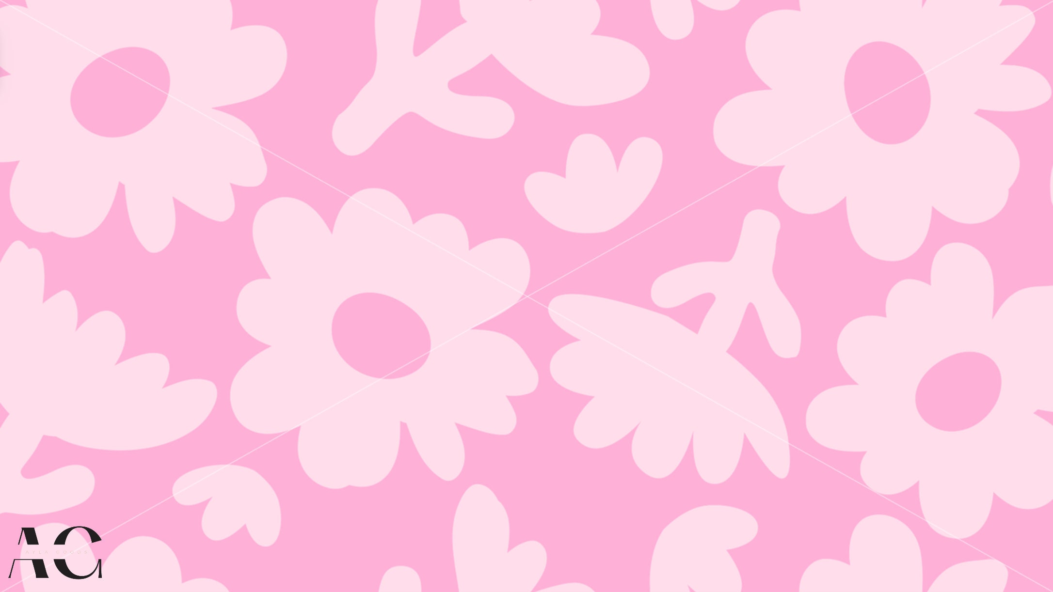 Pink Flower Desktop Wallpaper - Etsy