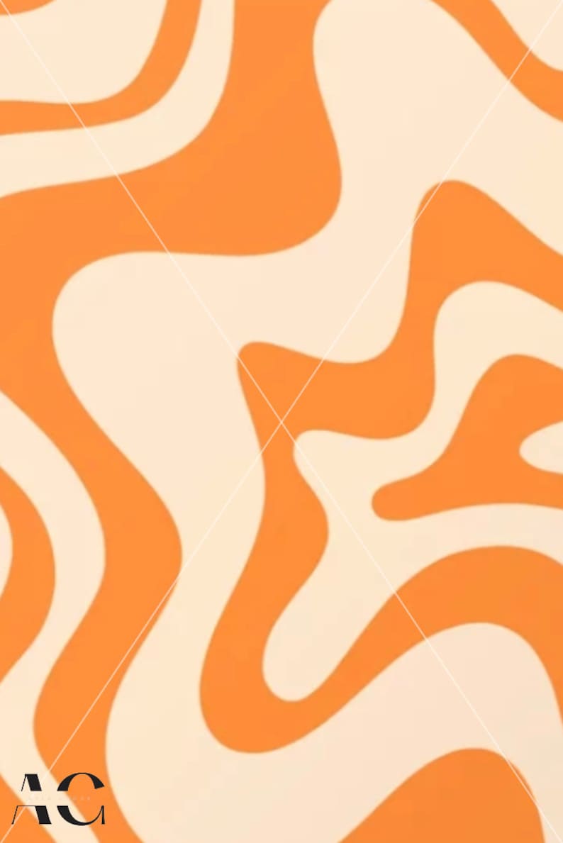 Blue Orange Theme Prints Gallery Wall Art (set of 3) - Etsy