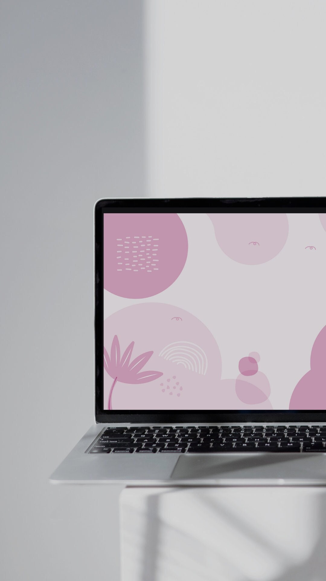 Pink Abstract Collection Desktop Wallpapers (set of 3) - Etsy