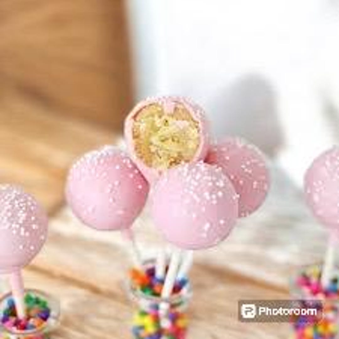 Pink Buttercream Cake Pops Includes 1 Dozen Cake Pops (12). - Etsy