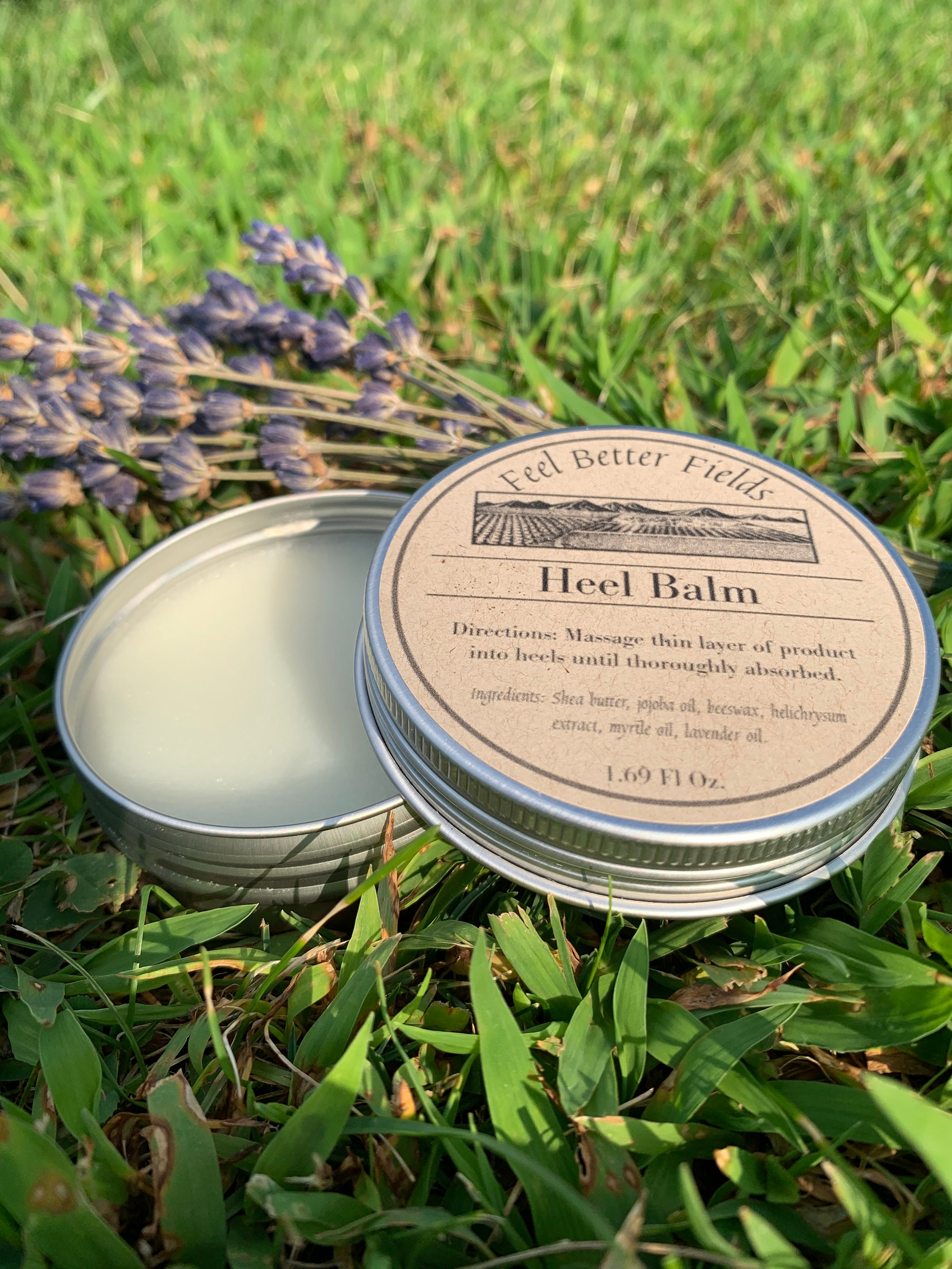 Heel Balm Foot Care Cream for Dry and Cracked Skin Organic - Etsy