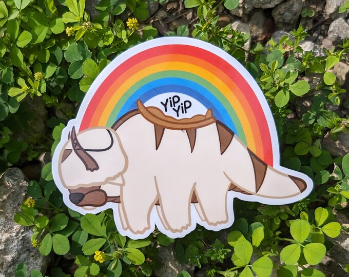 Avatar Inspired Appa Sticker - Etsy