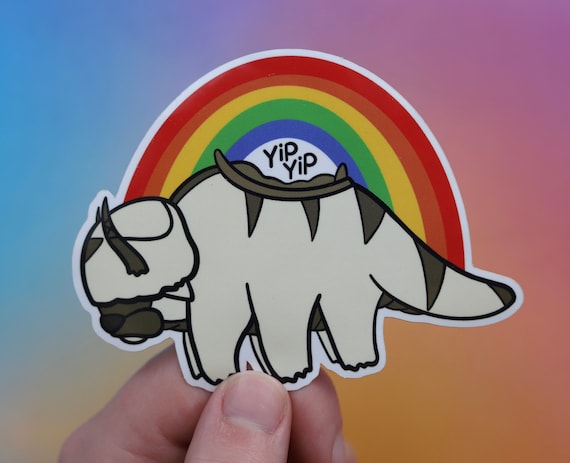Avatar Inspired Appa Sticker - Etsy