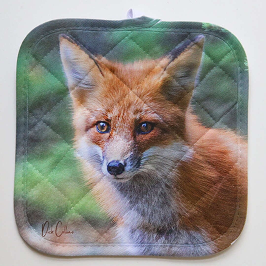 Red Fox Pot Holder - Etsy