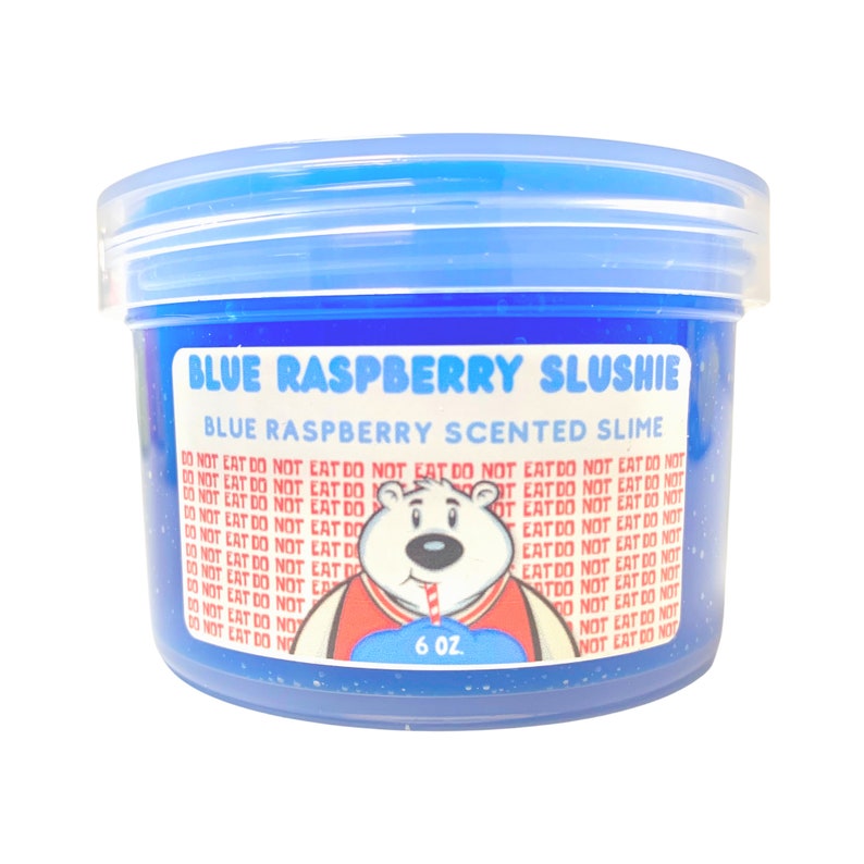 Blue Raspberry Slushie Slime Icee Slime-scented Slime-best | Etsy