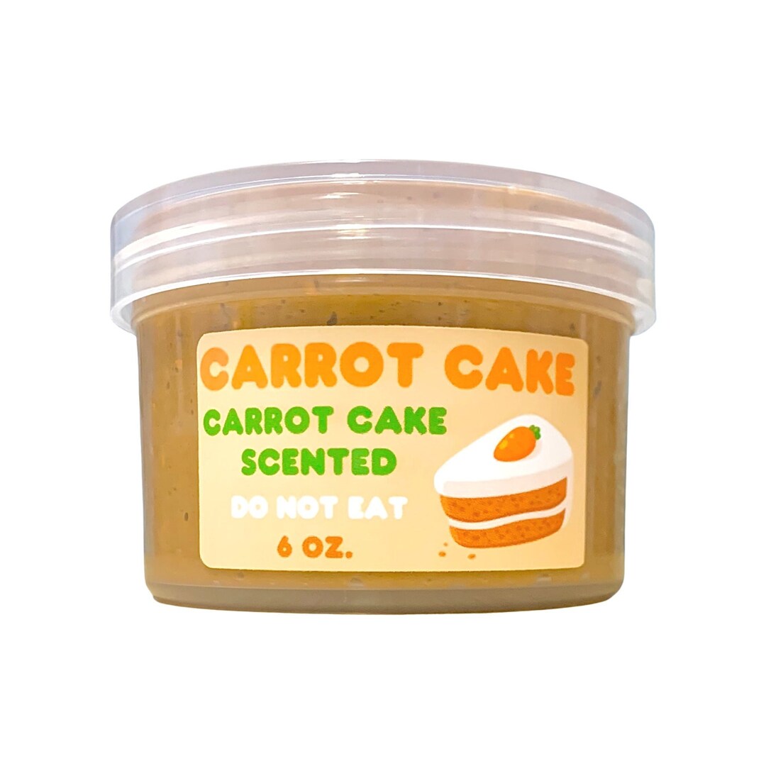 D.I.Y Carrot Cake Snowfizz Slime-scented Slime-best Selling Slime ...