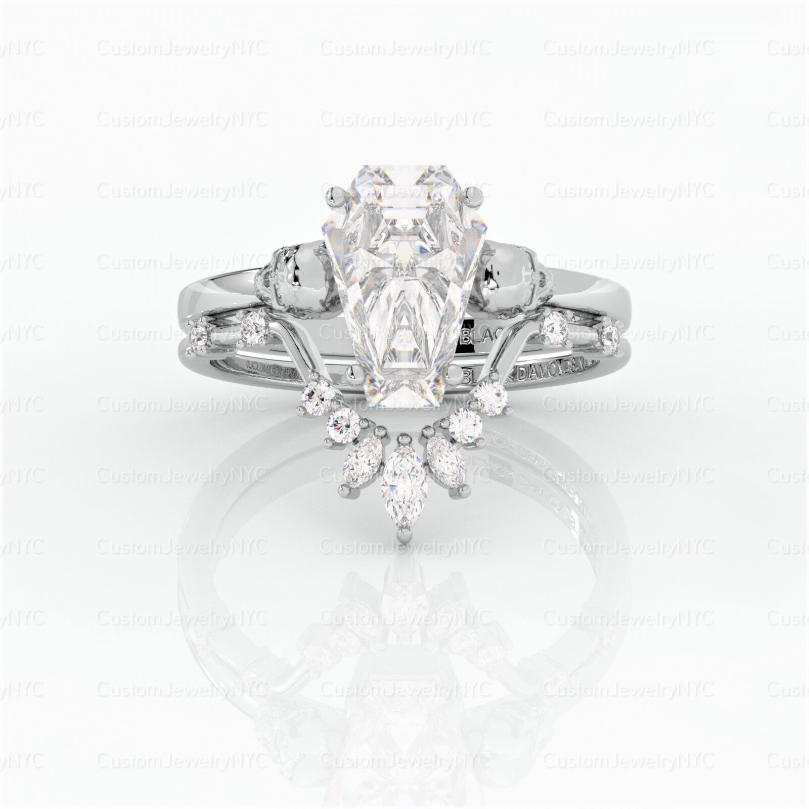 True Love Rings/gothic Engagement Rings/punk Wedding | Etsy