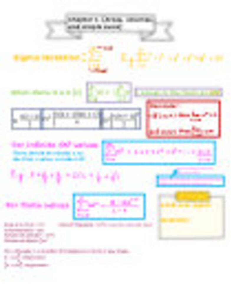 Calculus 2 Notes Bundle - Etsy