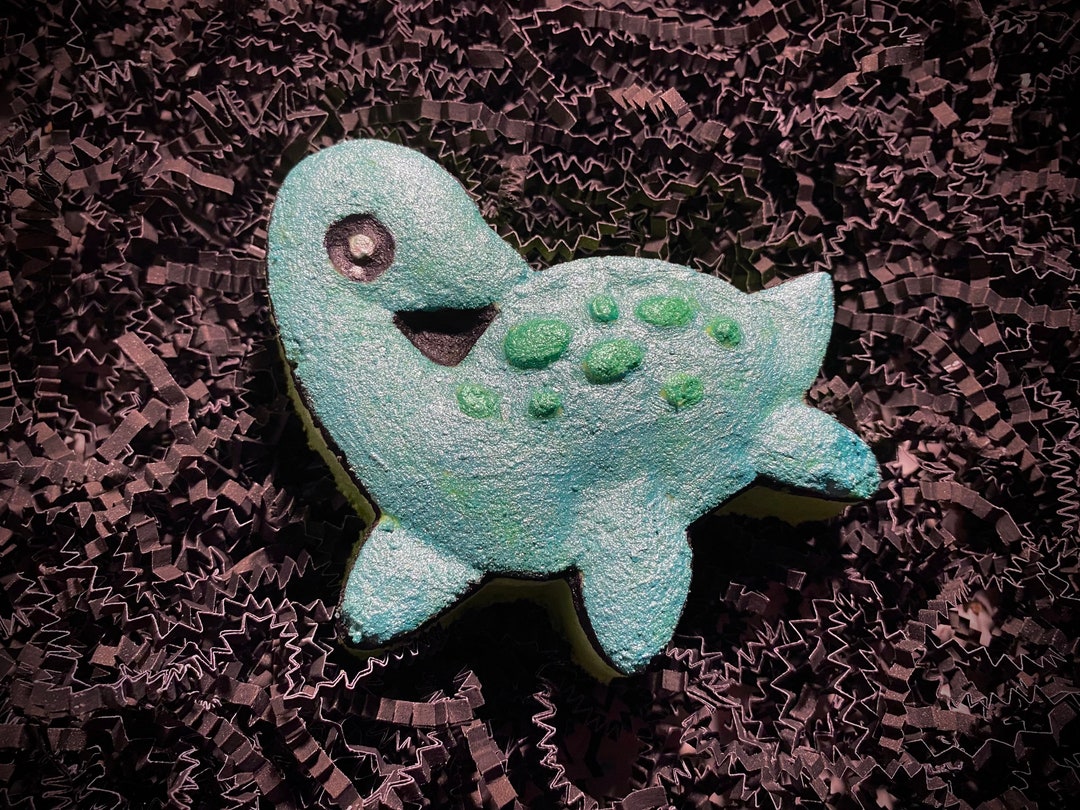 Cute Lake Monster Bath Bomb Pick Your Scent Kid Friendly Vegan ...