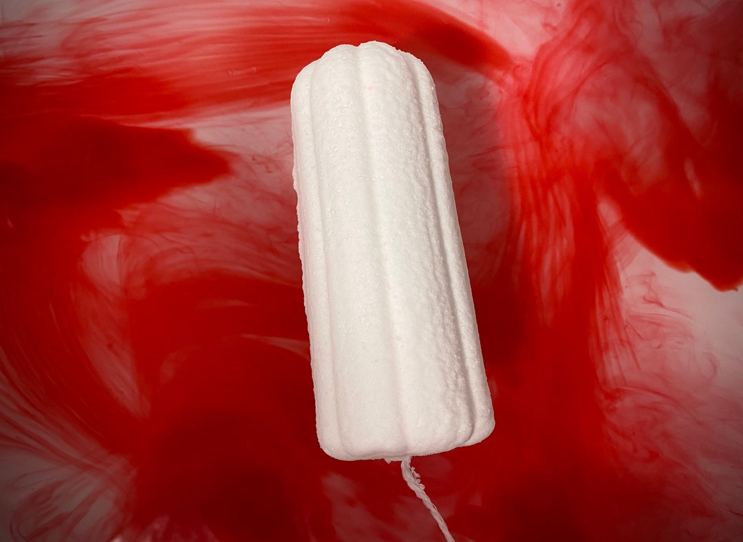 XL Tampon Bath Bomb | Pick Your Scent! | PMS Relief Blend Available ...