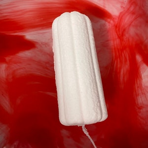 XL Tampon Bath Bomb | Pick Your Scent! | PMS Relief Blend Available ...