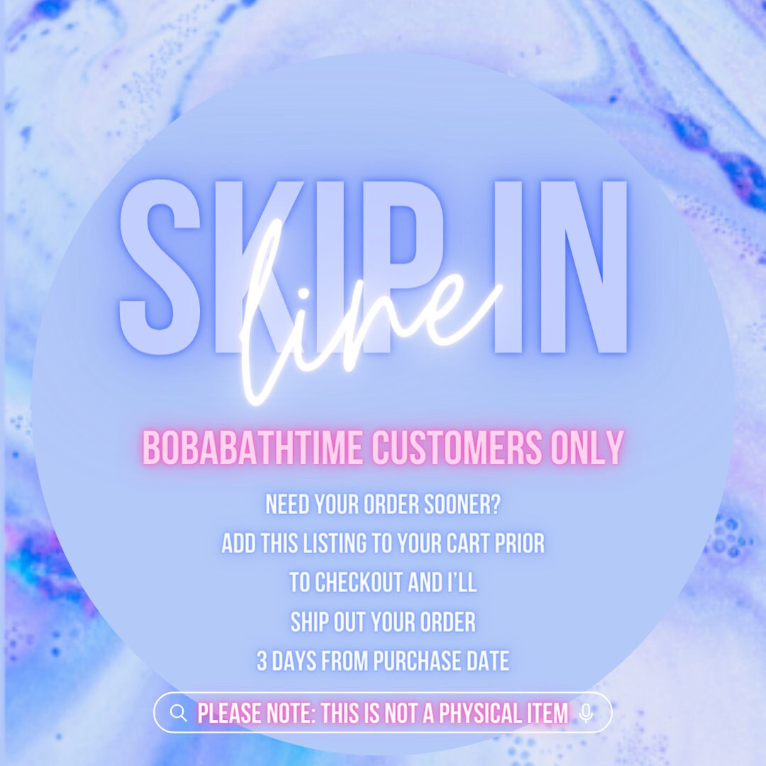 Skip the Line for Faster Processing Time | Rush My Order | Last Minute ...