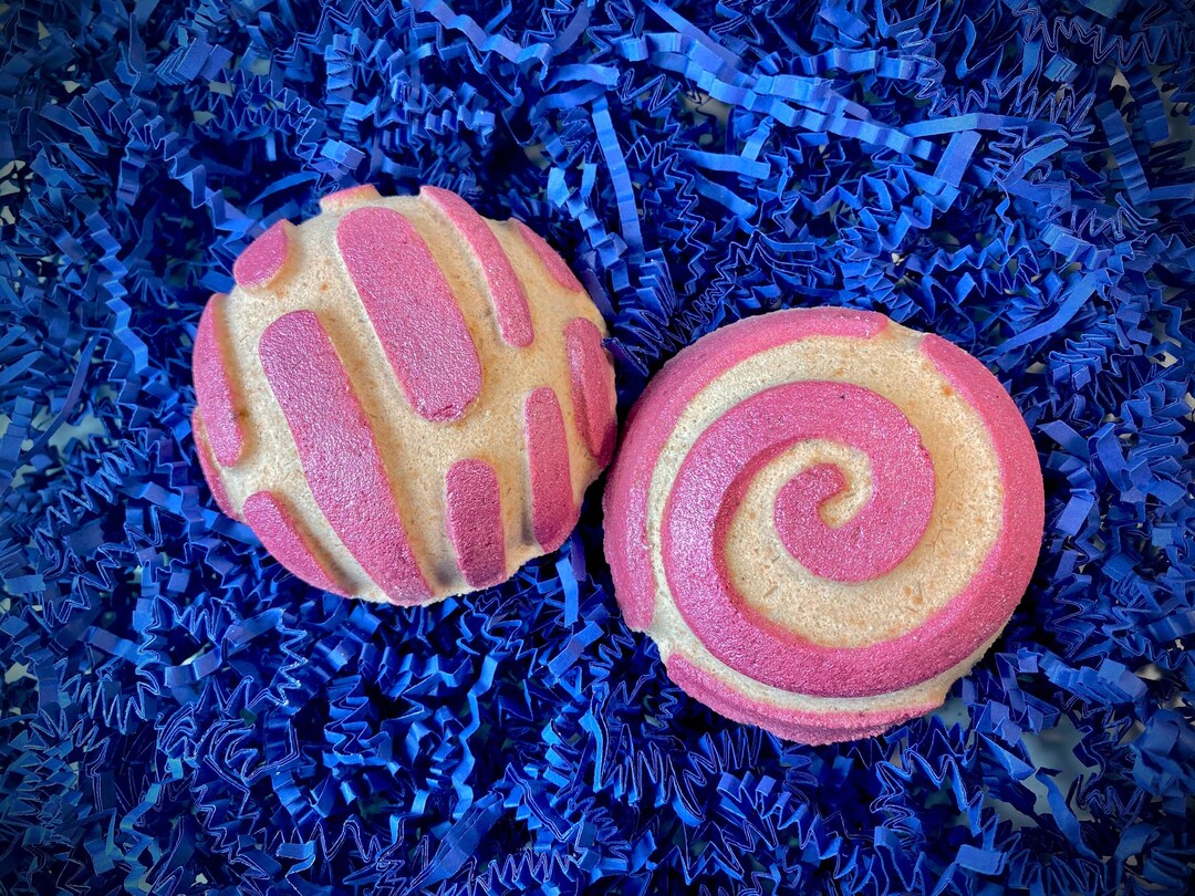 Pan Concha // Pan Dulce Concha Bath Bomb | Pick One! | Pick Your Scent ...