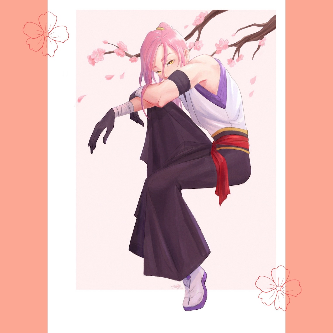 SK8 the Infinity Kaoru Sakurayashiki Art Print - Etsy Australia